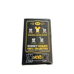 Disney | Accents | Disney Mickey Mouse Icon Gold Vinyl Figure Shorts ...